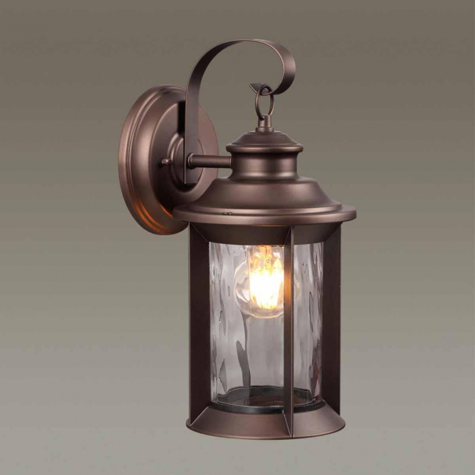 Уличный настенный светильник Odeon Light Nature Mavret 4961/1W купить в ...
